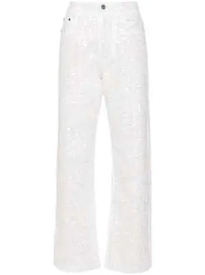 P.a.r.o.s.h Straight Leg Jeans For Women