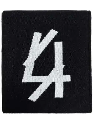 44 LABEL GROUP Logo-jacquard Scarf