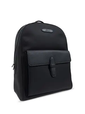 Brioni Logo-appliqué Backpack