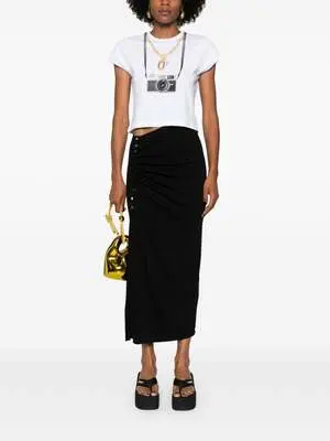 Rabanne Camera-print Cotton T-shirt