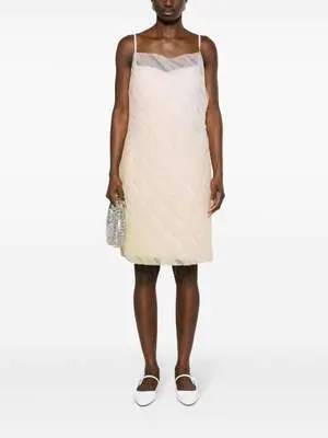 Viktor & Rolf Gradient Tulle Slip Dress