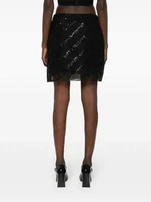 Viktor & Rolf Tulle-overlay Mini Skirt
