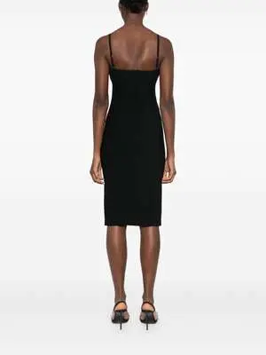 Blumarine Bow-embellished Midi Dress