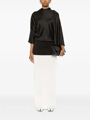 Rick Owens Cylinder Satin Blouse