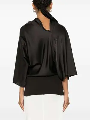 Rick Owens Cylinder Satin Blouse