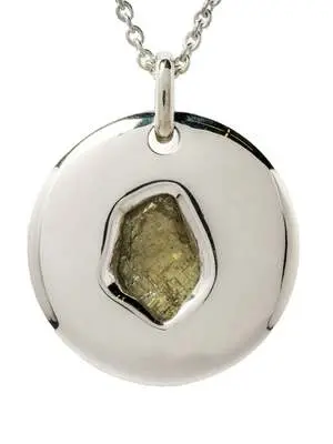 PARTS OF FOUR Disk Necklace - Silver