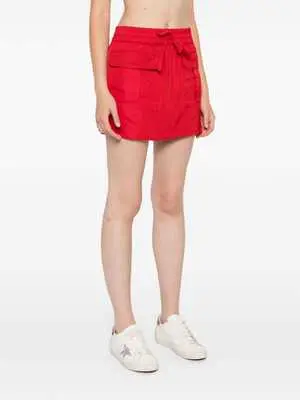 P.a.r.o.s.h Elasticated-waistband Mini Skirt
