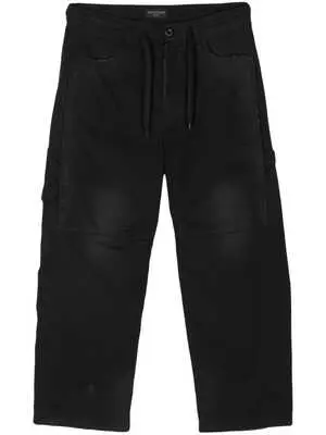 Balenciaga Cotton Cropped Cargo Trousers
