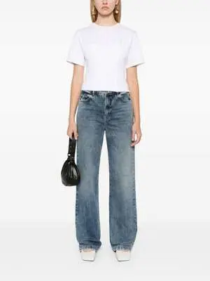 Patrizia Pepe High-rise Straight-leg Jeans
