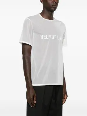 Helmut Lang Logo-print Sheer T-shirt