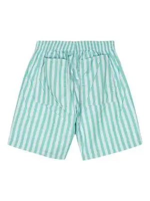 Sunnei Striped Cotton Bermuda Shorts