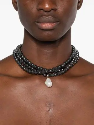 ATU BODY COUTURE Layered Pearl Necklace