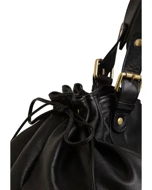Gerard Darel 72h Leather Handbag - Black