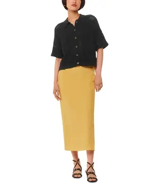 Whistles Crochet Knit Shirt