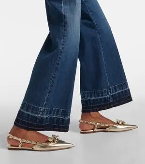 Valentino Garavani Rockstud Slingback Flats