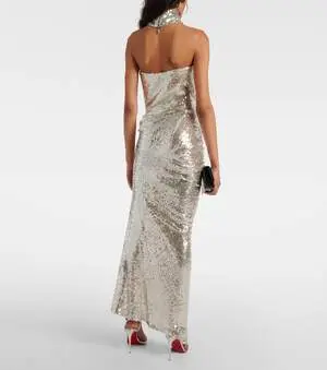 Maticevski Exhilarate Sequined Gown