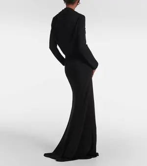 FFORME Joy Pleated Jersey Maxi Dress