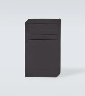 Bottega Veneta Intrecciato Leather Card Case - Black