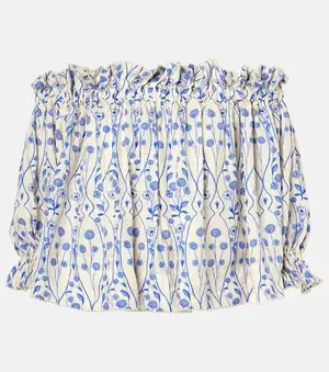 Agua Bendita Ruffle Blouses