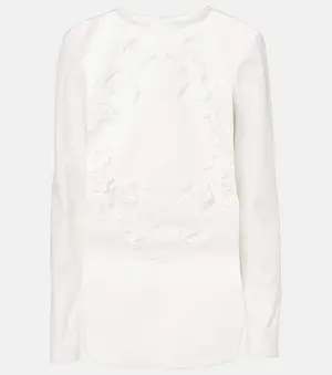 Oscar De La Renta Ruffle Blouses