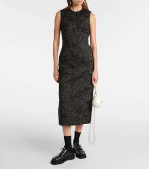 Simone Rocha Heart Toe Leather Platform Brogues