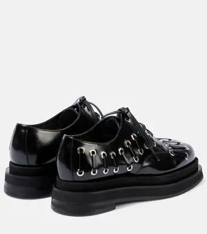 Simone Rocha Leather Platform Brogues