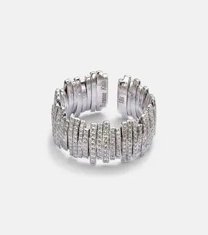 SUZANNE KALAN 18kt White Gold Diamond Ring - Silver