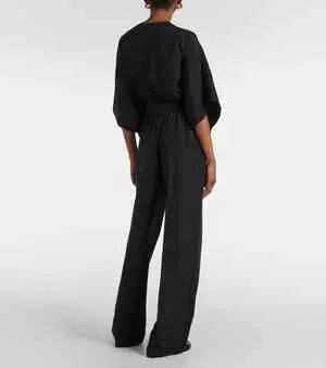 FFORME Maud Silk Pants - Black