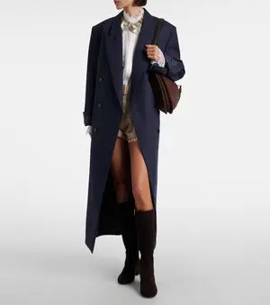 GIANVITO ROSSI 45 Suede Knee-high Boots - Brown