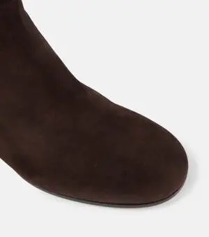 GIANVITO ROSSI 45 Suede Knee-high Boots - Brown