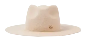 Ruslan Baginskiy Embellished Shearling Fedora - Neutrals