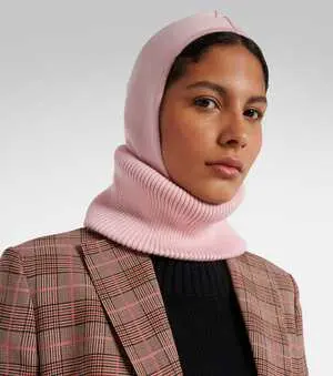 Ruslan Baginskiy Wool-blend Ski Mask - Pink