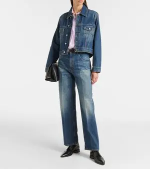 Victoria Beckham Low-rise Straight Jeans