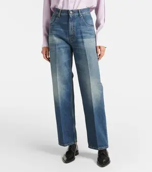 Victoria Beckham Low-rise Straight Jeans