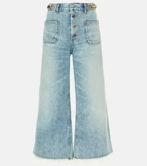 Stella McCartney High-rise Cropped Flare Jeans