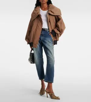 Ag High-rise Barrel-leg Jeans