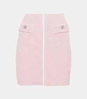 Versace Barocco Terry Miniskirt