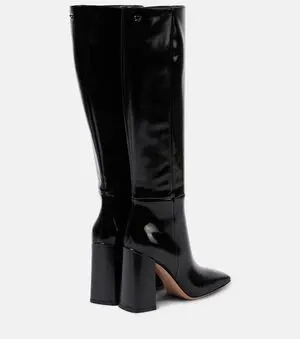GIANVITO ROSSI Patent Leather Knee-high Boots