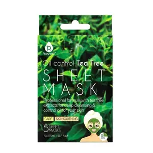 PURSONIC Oil Control Tea Tree Sheet Mask - Green