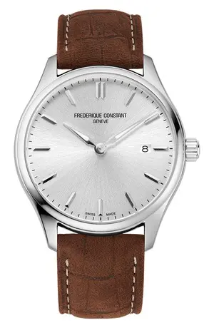 FREDERIQUE CONSTANT FREDERIQUE CONSTANT Classic Strap Watch Silver-tone