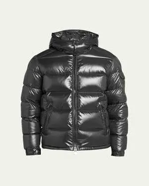 Moncler Maya Short Down Jacket - Black