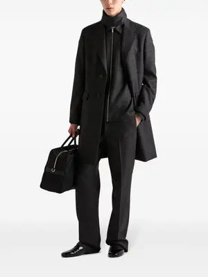 Prada Zip-fastening Wool Shirt