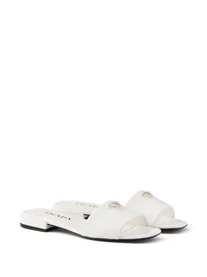 Prada Saffiano-leather Sandals