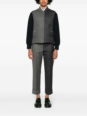 Thom Browne Tapered-leg Wool Trousers