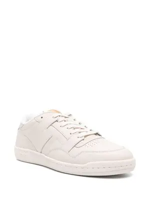 TOM FORD Logo-debossed Leather Sneakers - White