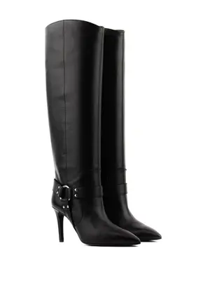 PAUL WARMER Arizona Pointed-toe Boots