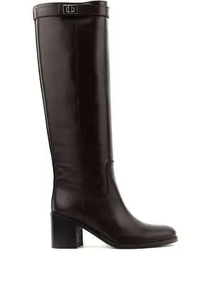 PAUL WARMER 65mm Almond-toe Boots