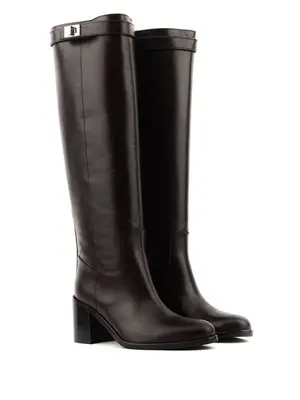 PAUL WARMER 65mm Almond-toe Boots