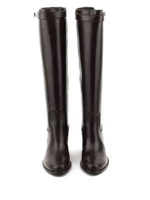PAUL WARMER 65mm Almond-toe Boots