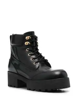 Givenchy Trekker Leather Combat Boots